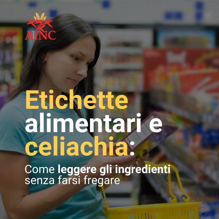 Etichette alimentari e celiachia: come leggere gli ingredienti